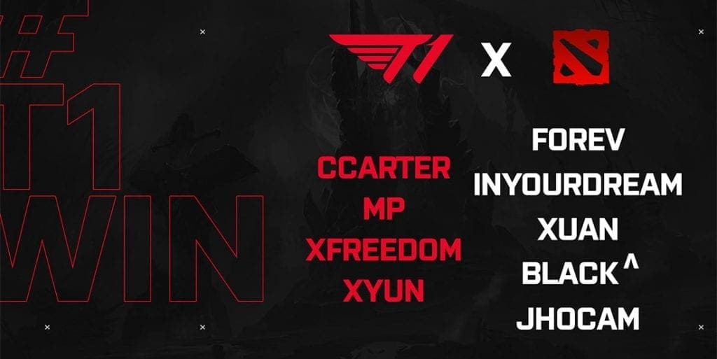 T1 unveil their first Dota 2 esports roster - Esport Bet
