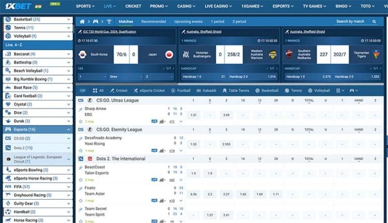 1xBet Esports Review 2026 | Bonus Offers | Promotions