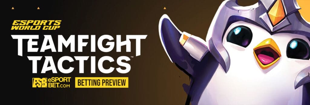 Teamfight Tactics Esports World Cup Betting 2026 | Odds | Teams